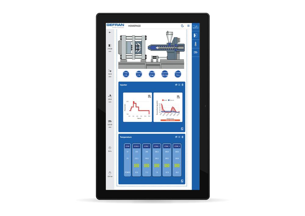 Plastic injection Template - Gefran s.p.a.